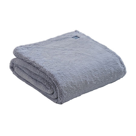 Click here for Oxford Chambray Printed Plush Reverse to Faux Fur... prices