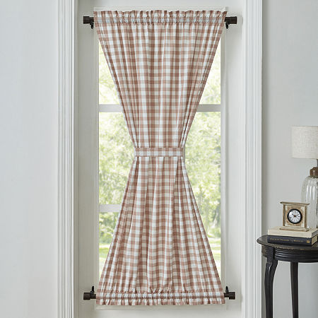 Click here for Vhc Brands Annie Check Light-Filtering Rod Pocket... prices
