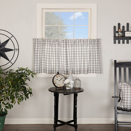 Click here for Vhc Brands Annie Check 2-pc. Rod Pocket Window Tie... prices