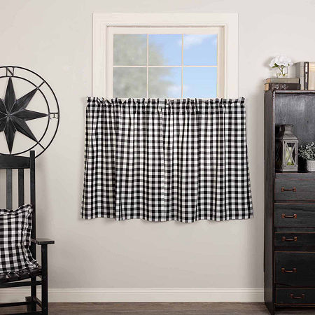 Click here for Vhc Brands Annie Check 2-pc. Rod Pocket Window Tie... prices
