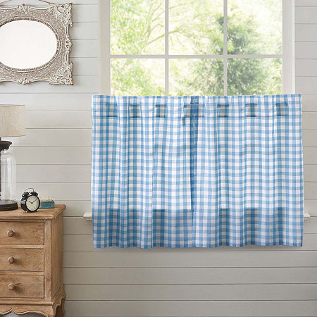 Click here for Vhc Brands Annie Check 2-pc. Rod Pocket Window Tie... prices