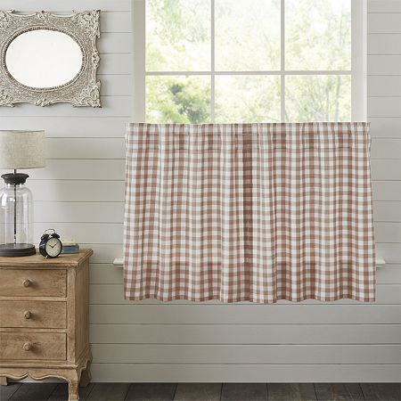 Click here for Vhc Brands Annie Check 2-pc. Rod Pocket Window Tie... prices