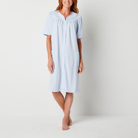 Click here for Adonna Womens Waffle Short Sleeve Knee Length Robe... prices