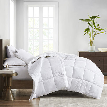 Croscill Signature Dobby Cotton Down Alternative Comforter  Full/Queen - White