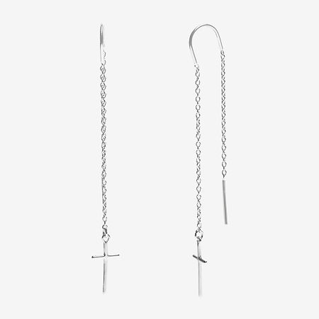 Click here for Silver Treasures Womens Sterling Silver Cross Hypo... prices
