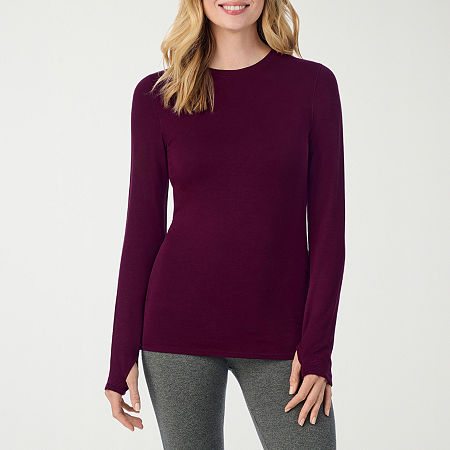 Click here for Cuddl Duds Womens Ultra Cozy Crew Neck Long Sleeve... prices