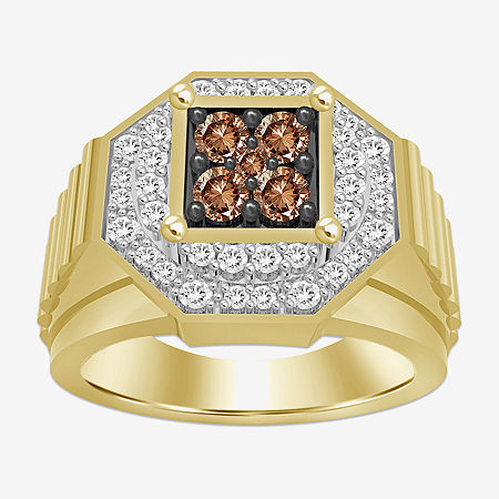 Click here for Mens 3/4 CT. T.W. Natural Champagne Diamond 10K Go... prices