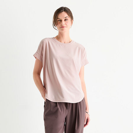 Click here for Stylus Womens Crew Neck Short Sleeve T-Shirt  X-sm... prices