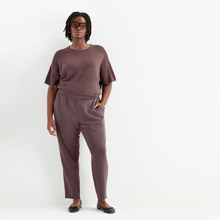 Click here for Stylus Womens Tapered High Rise Plus Ankle Pant  1... prices