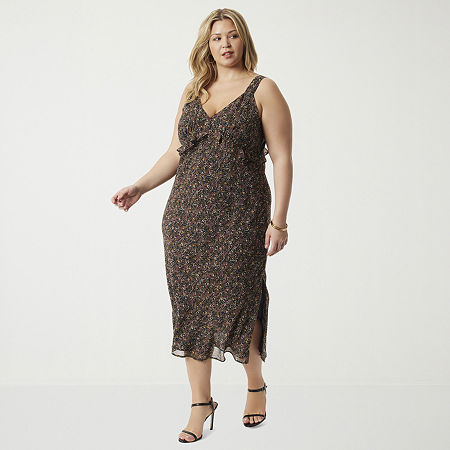 Click here for JS Jessica Simpson Chiffon Womens Plus Maxi Dress... prices
