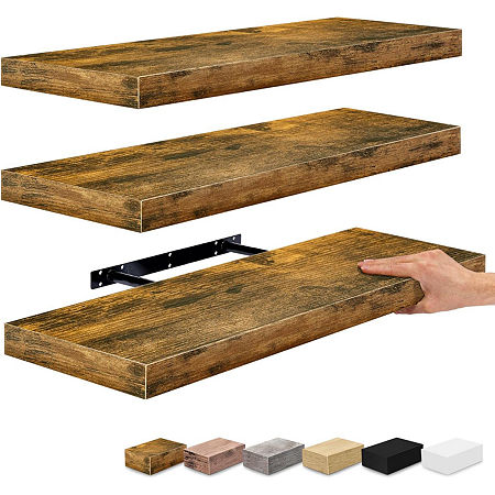 Click here for Sorbus 24 Rectangle 3-Shelf with Baskets  One Size... prices