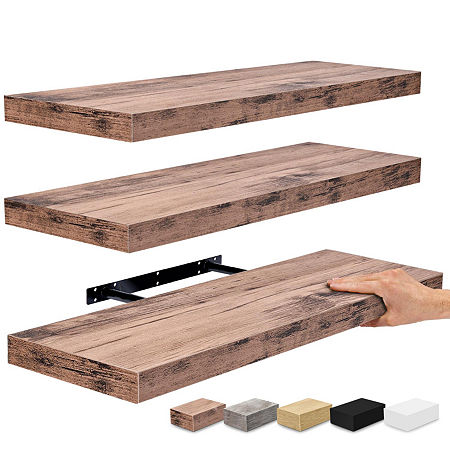 Click here for Sorbus 24 Rectangle 3-Shelf with Baskets  One Size... prices