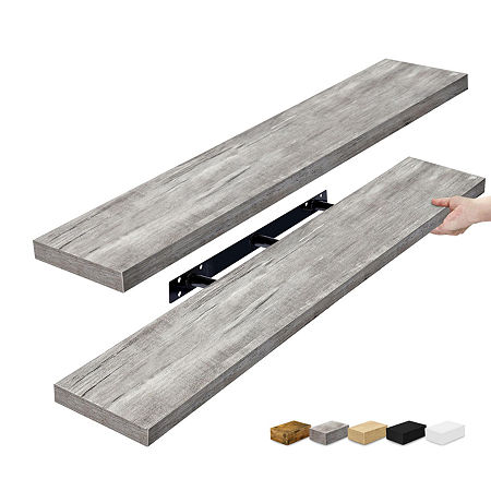 Click here for Sorbus 2 Pack 47 x 9.25 Inch Wall Mounted Floating... prices