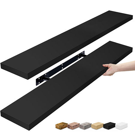 Click here for Sorbus 35 Floating Wall 2-Shelf with Baskets  One... prices