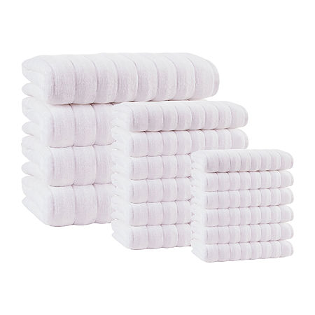 Click here for Depera Home Vague 16-pc. Quick Dry Bath Towel Set... prices