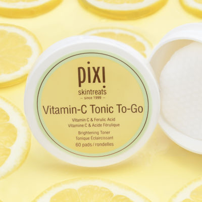 Pixi Beauty Vit C Travel Brightening Toner Pads-60ct - JCPenney