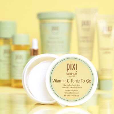 Pixi Beauty Vit C Travel Brightening Toner Pads-60ct - JCPenney