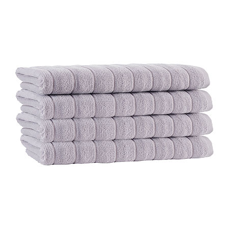 Click here for Depera Home Vague 4-pc. Hand Towel  One Size  Silv... prices