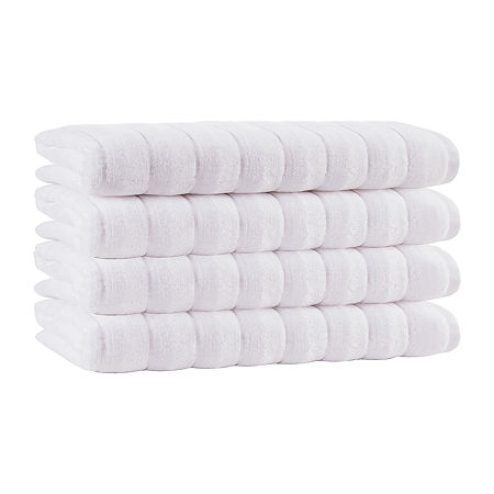 Click here for Depera Home Vague 4-pc. Hand Towel  One Size  Whit... prices