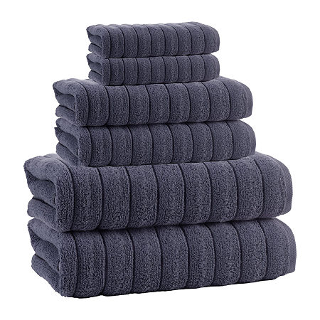 Click here for Depera Home Vague 6-pc. Quick Dry Bath Towel Set... prices