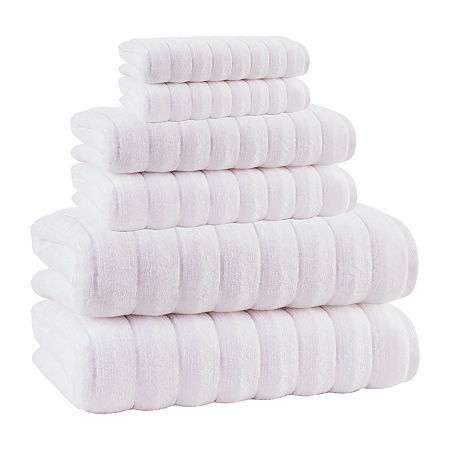 Click here for Depera Home Vague 6-pc. Quick Dry Bath Towel Set... prices
