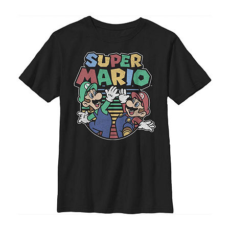 Click here for Little & Big Kid Boys Crew Neck Short Sleeve Regul... prices