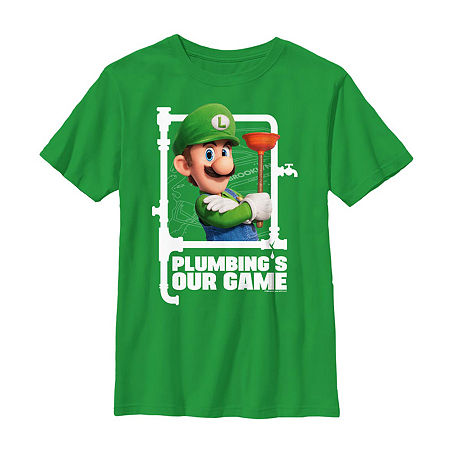 Click here for Little & Big Kid Boys Crew Neck Short Sleeve Regul... prices