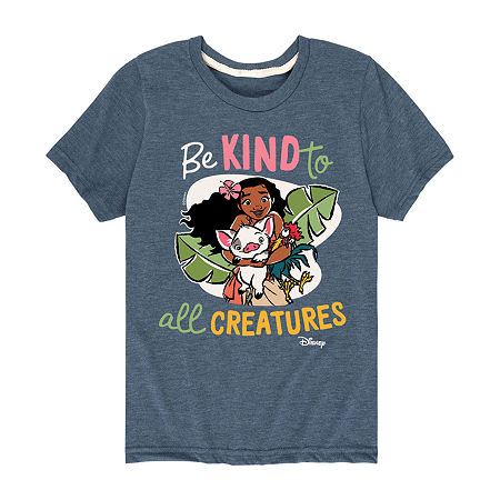 Click here for Disney Collection Little & Big Kid Girls Crew Neck... prices