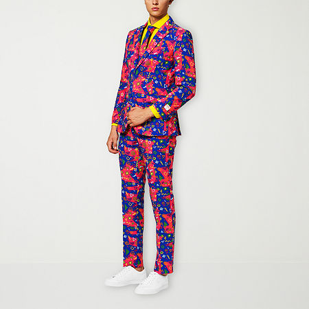 Click here for OppoSuits Mens Slim Fit Novelty Suit & Tie Set  40... prices