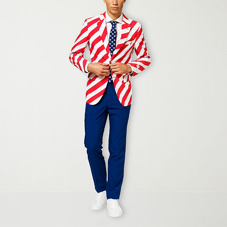 Click here for OppoSuits Mens Slim Fit Novelty Suit & Tie Set  48... prices