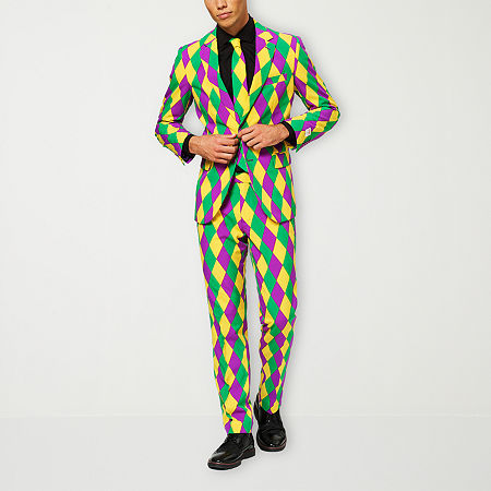 Click here for OppoSuits Mens Slim Fit Novelty Suit & Tie Set  40... prices