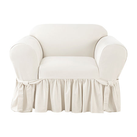 Click here for Sure Fit Essential Twill Chair Slipcover  One Size... prices