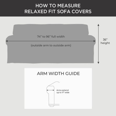 Sure Fit Essential Twill Sofa Slipcovers