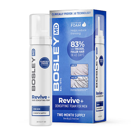 Click here for BosleyMD Mens Revive + Foam Hair Mousse 2.1 oz.  O... prices