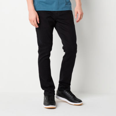 Arizona Mens Advance Flex 360 Slim Fit Jean, Color: Blk Rinse - JCPenney