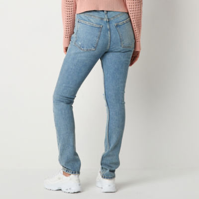 Arizona - Juniors Drain Pipe Womens Highest Rise Skinny Fit Jean, Color ...