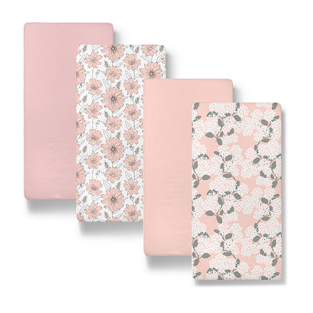 Click here for The Peanutshell Cottage Floral Cotton Jersey 4 Pac... prices