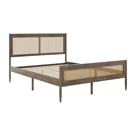 Click here for Martha Stewart Jax Platform Bed  One Size  Brown prices