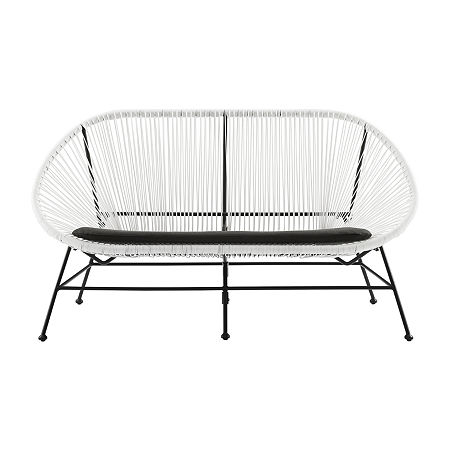 Click here for Spink Upholstered Loveseat  One Size  White prices