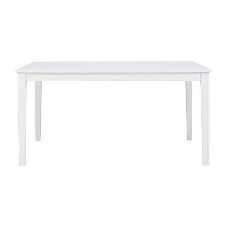 Click here for Stansby Rectangular Wood-Top Dining Table  One Siz... prices