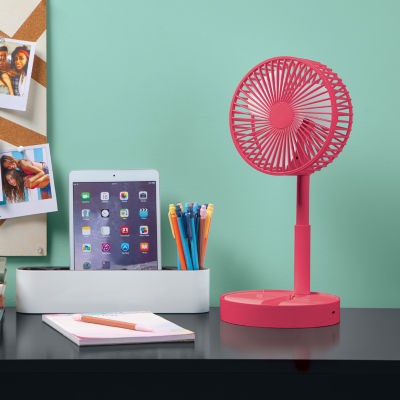 West & Arrow Desk Mini Fan WA-TSF01-672, Color: Pink - JCPenney