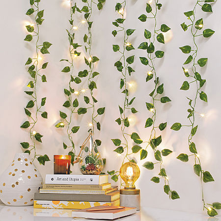 Click here for West & Arrow Led Vine Curtain String Lights  One S... prices