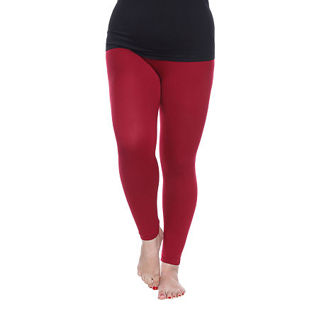 Plus Size White Mark Super Stretch Solid Leggings
