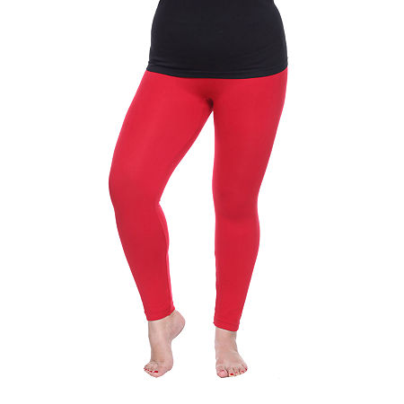 Plus Size White Mark Super Stretch Solid Leggings