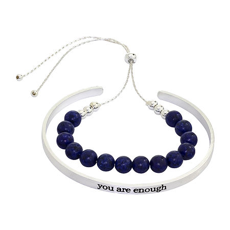 Click here for Sparkle Allure You & Me 2-pc. Simulated Lapis Brac... prices