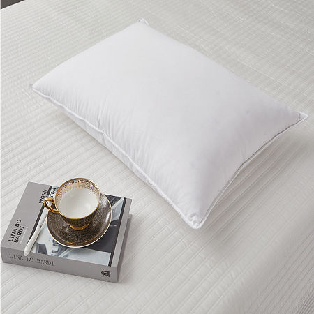 Blue Ridge White Down 1000 Thread Count Egyptian Cotton Pillow  King - White