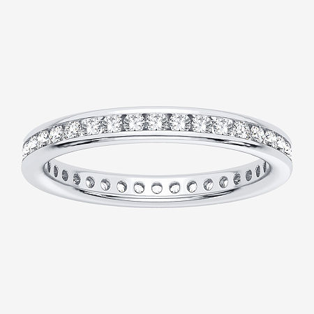 Click here for (H-I / Si1-Si2) Womens 1/2 CT. T.W. Lab Grown Whit... prices