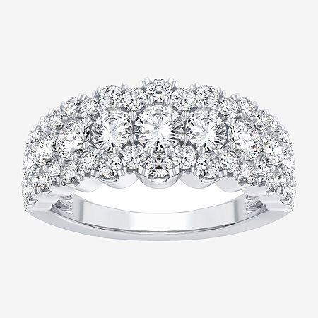 Click here for (H-I / Si1-Si2) Womens 8.5MM 2 CT. T.W. Lab Grown... prices