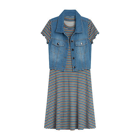 Click here for Byer California Little & Big Kid Girls Striped 2-p... prices
