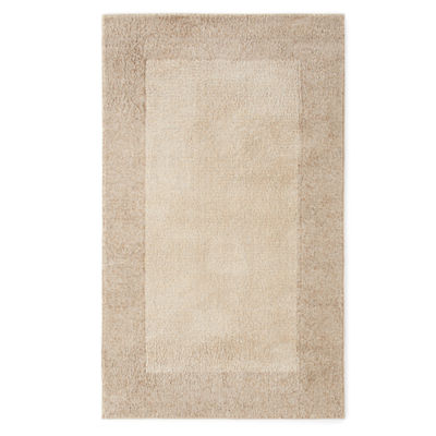 Fieldcrest Dalton Border Washable 27"X45" Indoor Rectangular Accent Rug